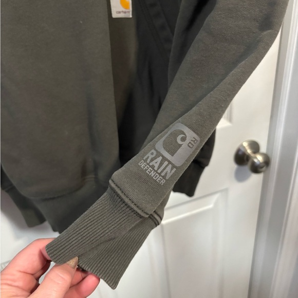 Carhartt | Shirts | Euc Carhartt Rain Defender Hoodie Peat Color | Poshmark